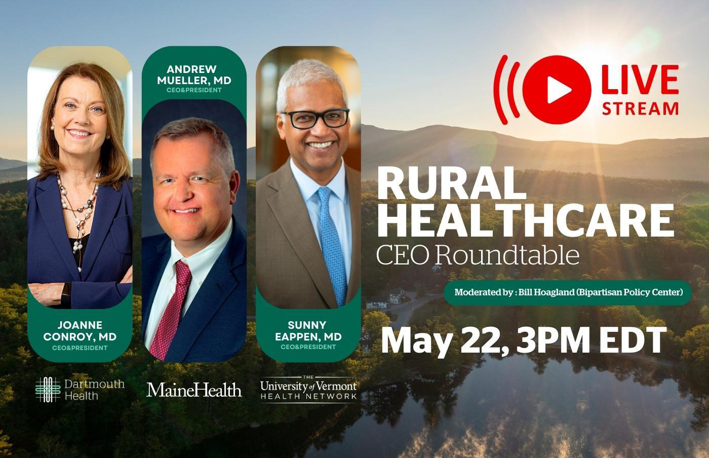 Northern New England health system CEOs to address rural healthcare ...