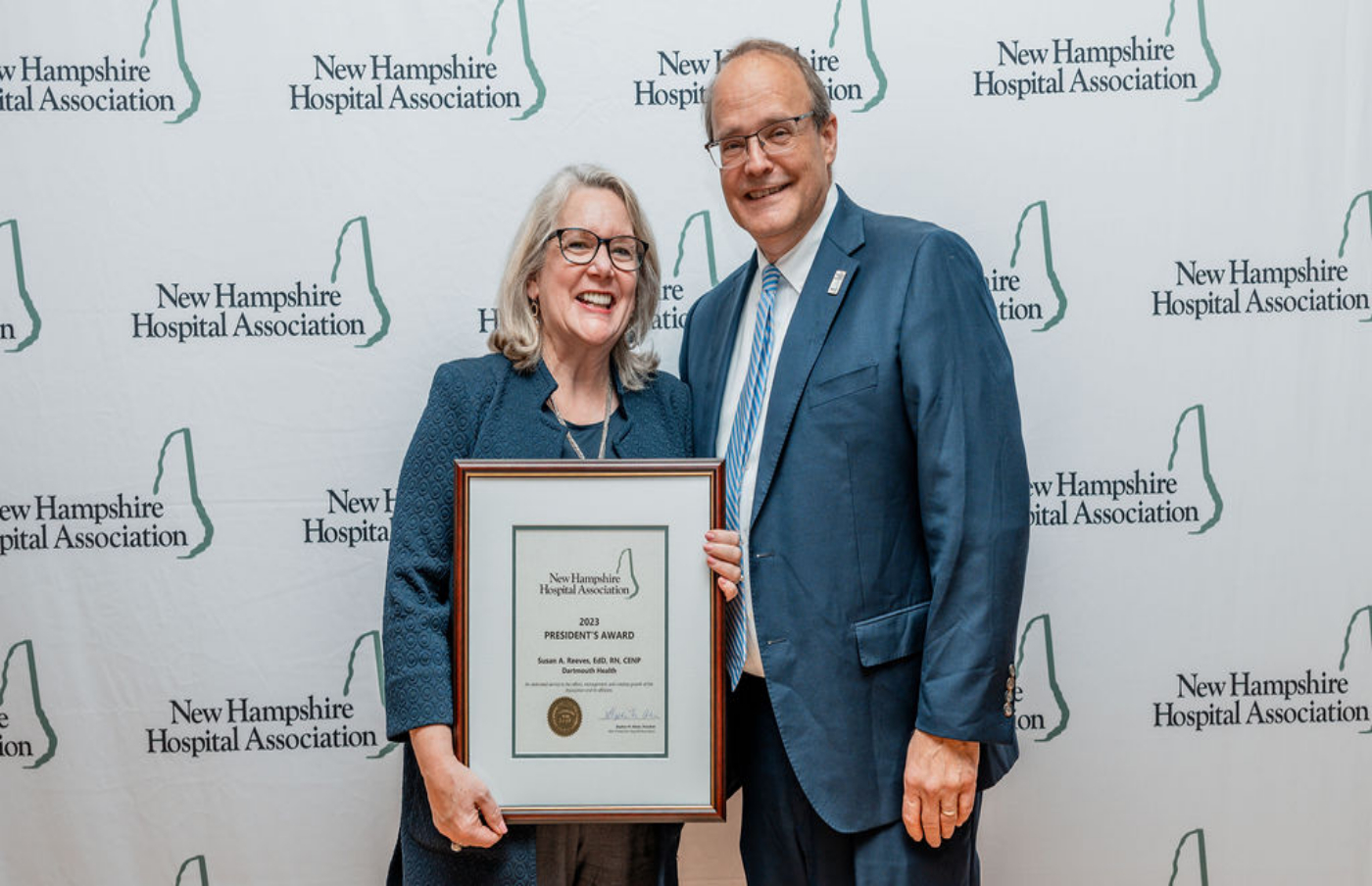 Dartmouth Hitchcock Medical Center’s executive vice president honored with President’s Award by ...
