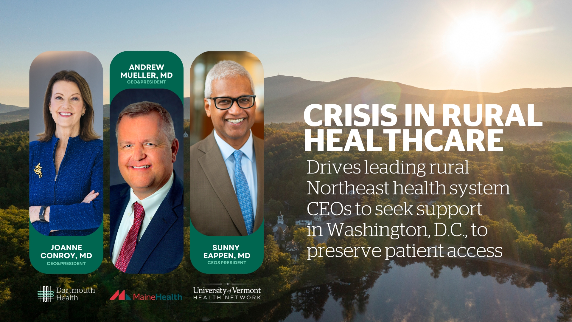 Crisis in rural healthcare drives leading rural northeast health system ...